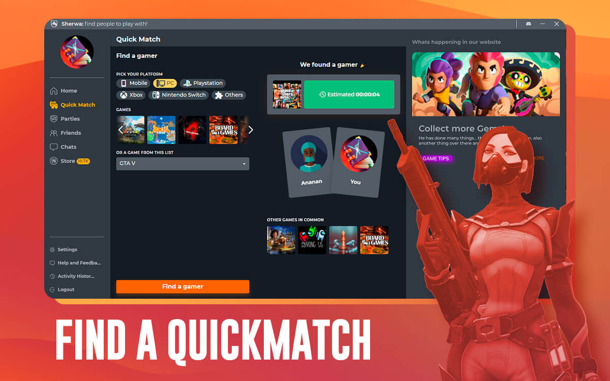 Sherwa - Gaming Community